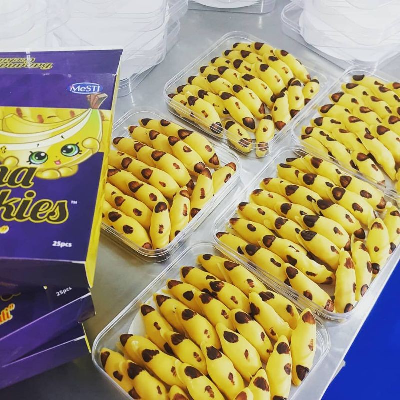 Banana Cookies by Chula (yellow) | Shopee Malaysia