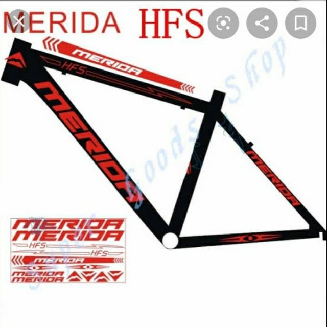 Merida Bicycle Sticker Decal | Shopee Malaysia