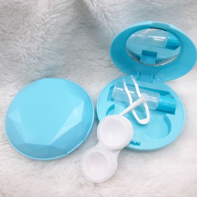 Travel Kit Casing Contact Lenses Case Len Cases Lens 8001C Bekas Kanta ...