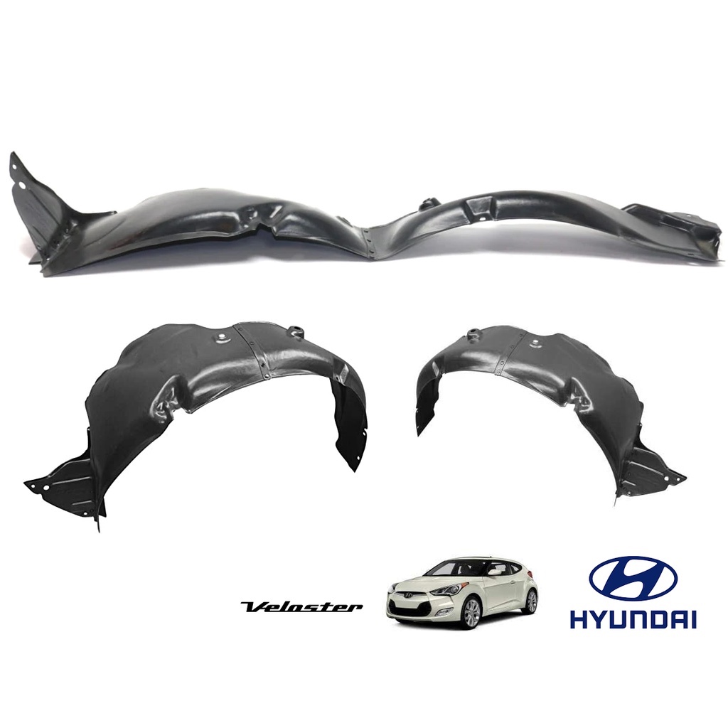 FRONT FENDER LINER / BANANA LEAF - LEFT / RIGHT (GENUINE PART) HYUNDAI ...
