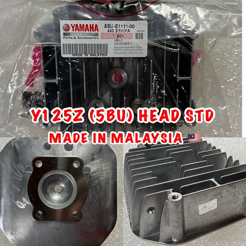 YAMAHA HEAD STD Y125 125Z MADE IN MALAYSIA | Shopee Malaysia