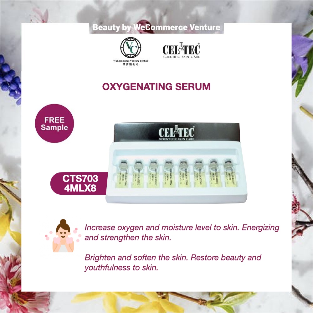 [WeCommerce] Celtec Oxygenating Serum 4ml x8_Youth Brighten Soften Restore Youth Energize ...