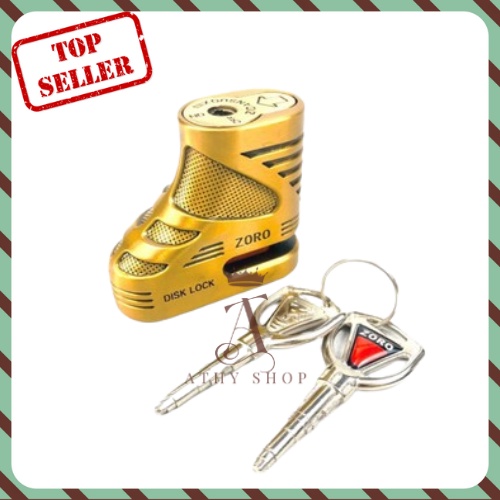 Zoro anti-theft disc brake lock, disk brake lock, thick anti-cut type ...
