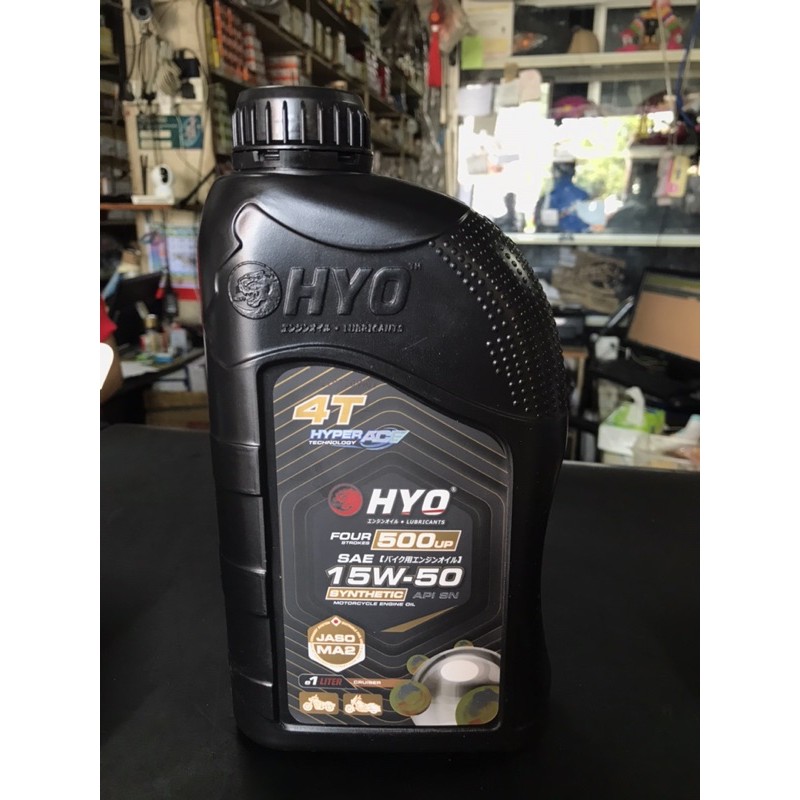 HYO SEMI SYNTHETIC MOTORCYCLE ENGINE OIL SAE15W-50 1LITER | Shopee Malaysia