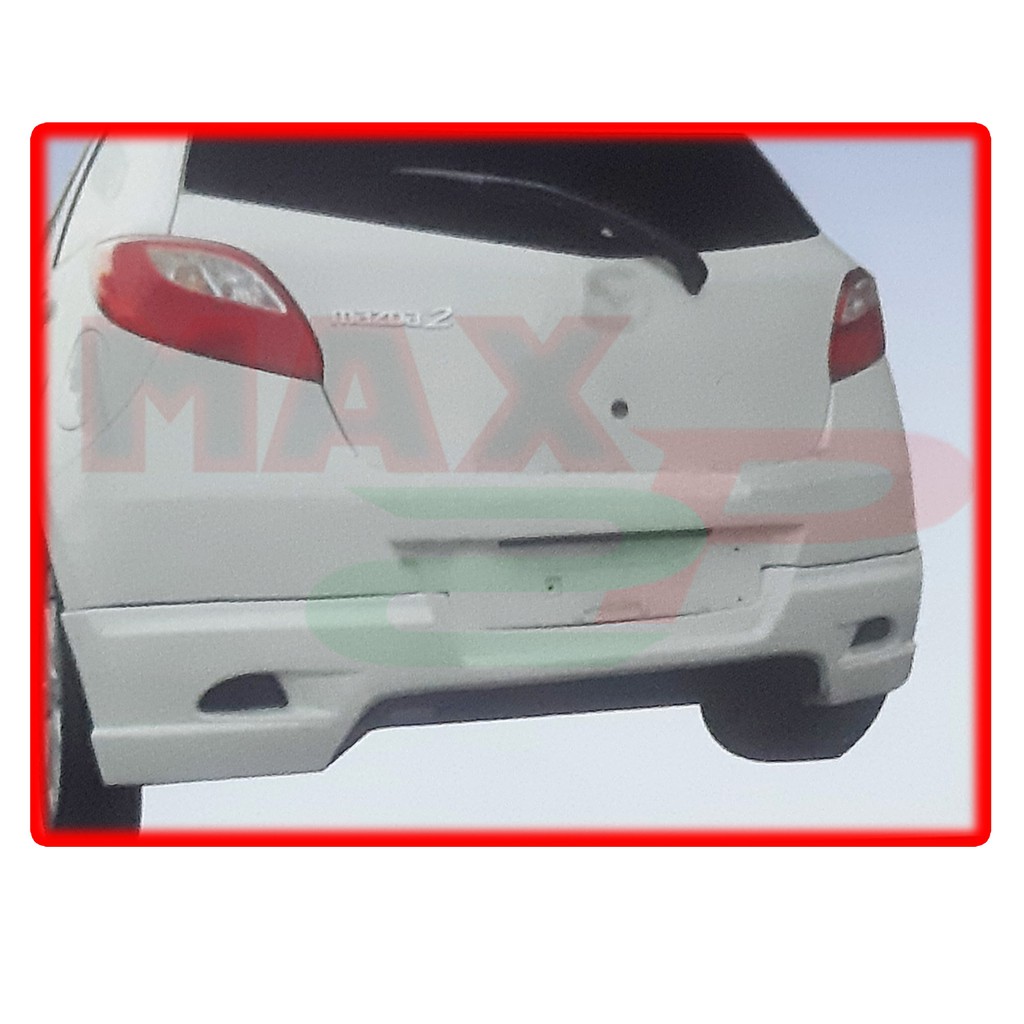 Mazda 2 (2012) Hatch Back Rear Back Skirt Skirting Bumper Lower Lip ...