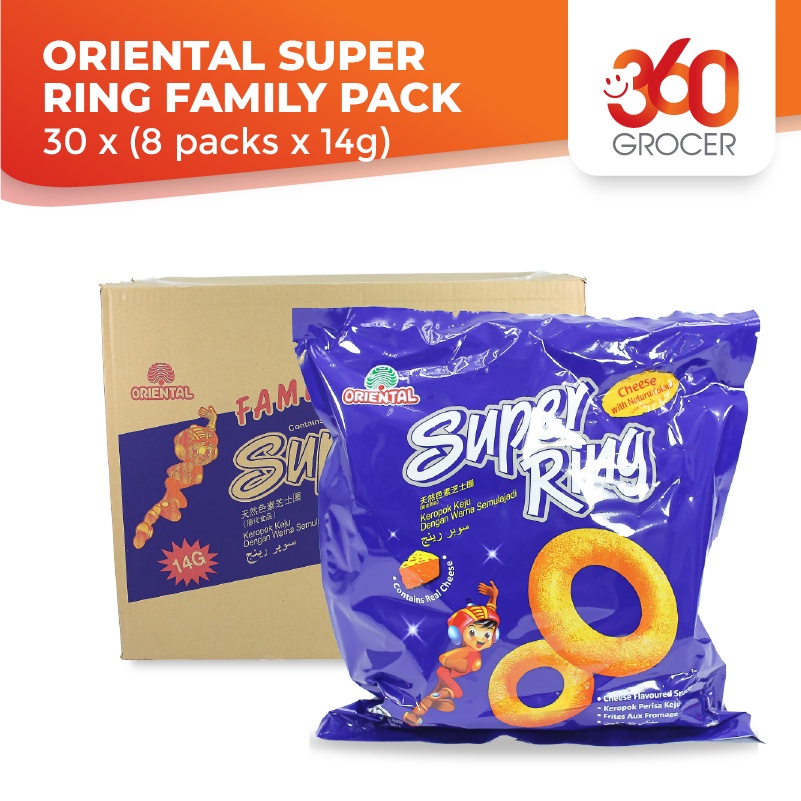 ORIENTAL SUPER RING FAMILY PACK 14G -1 CARTON 30x(8x14G) | Shopee Malaysia