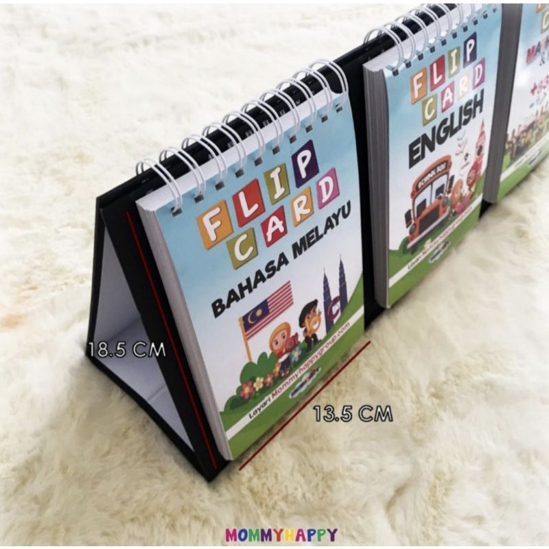 Flip Card WOW (Bijak 3M - membaca, menulis, mengira) | Shopee Malaysia