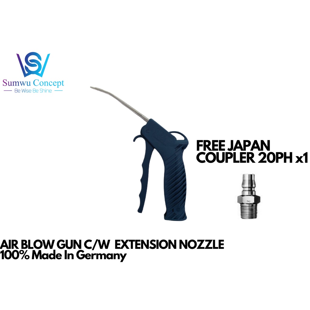 Air Blower Gun C/W Extension Nozzle 100% Made In Germany PISTOL TEMBAK ...