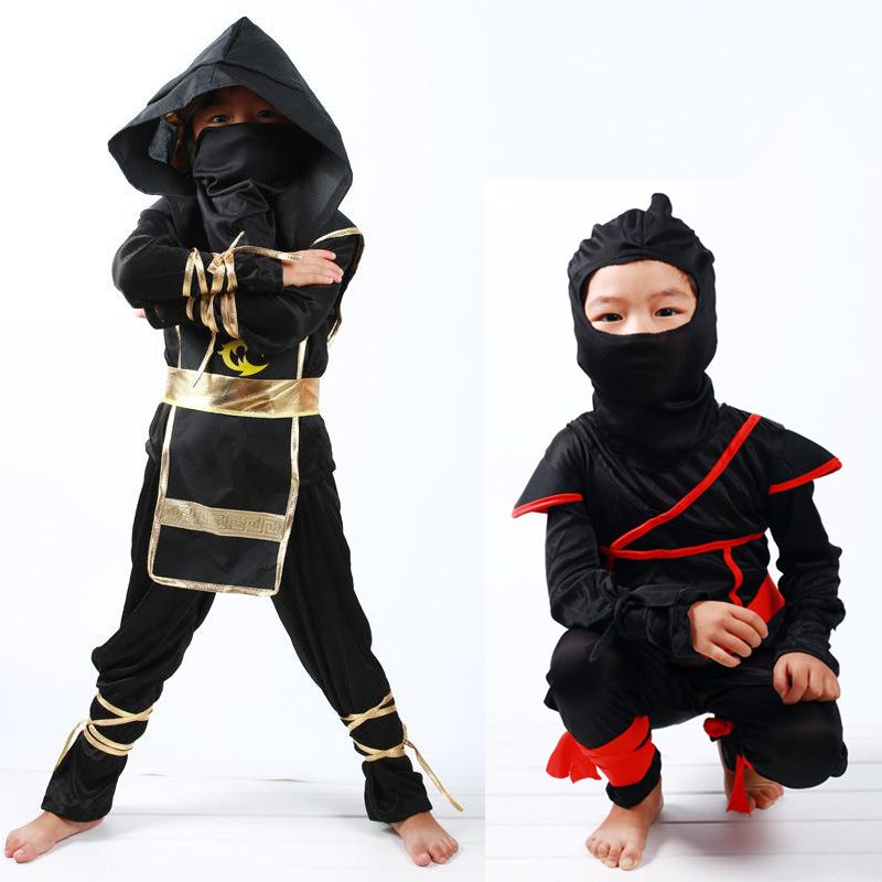 Children Boys Kids Ninja Assassin Japanese Samurai Warrior Fancy ...