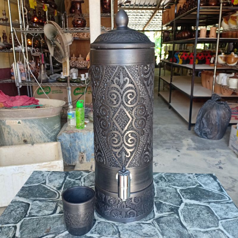 Labu sayong moden / water dispenser (3L) Stainless steel faucet ...
