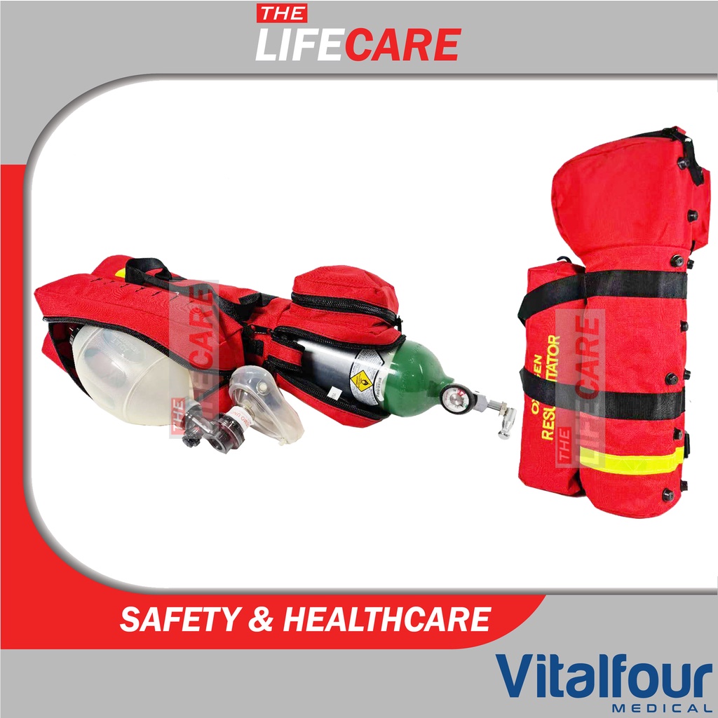 2.9L Portable Emergency Oxygen Set with Soft Carry Bag | Shopee Malaysia