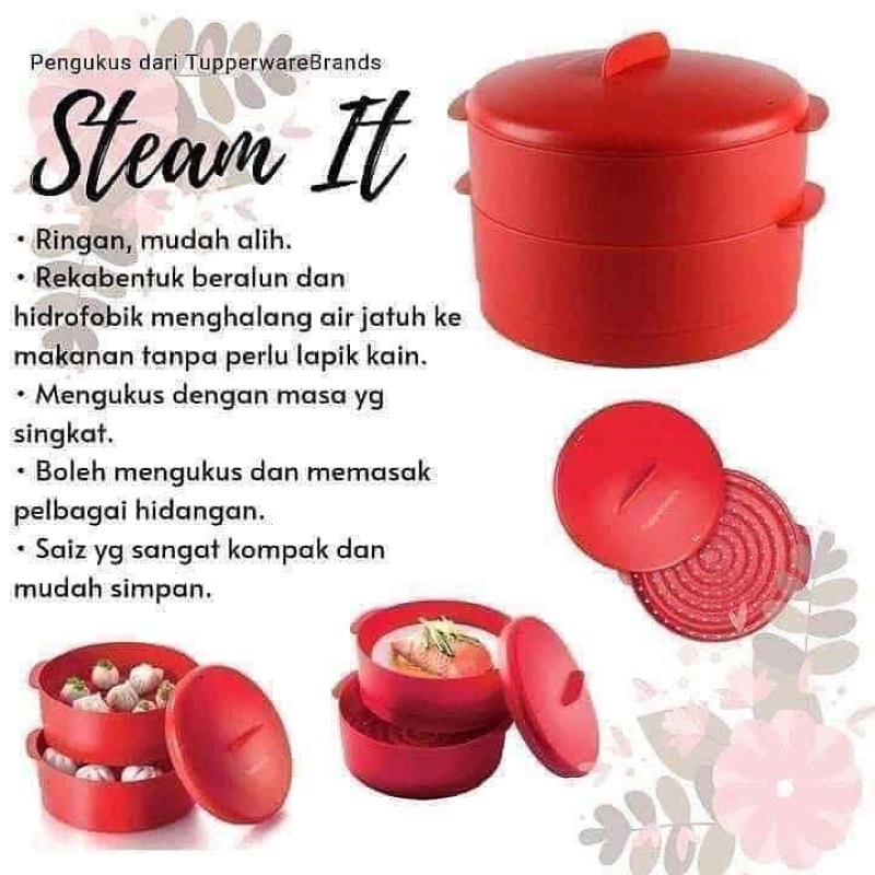 READY STOCK!!! Tupperware Steam IT (Pengukus) | Shopee Malaysia