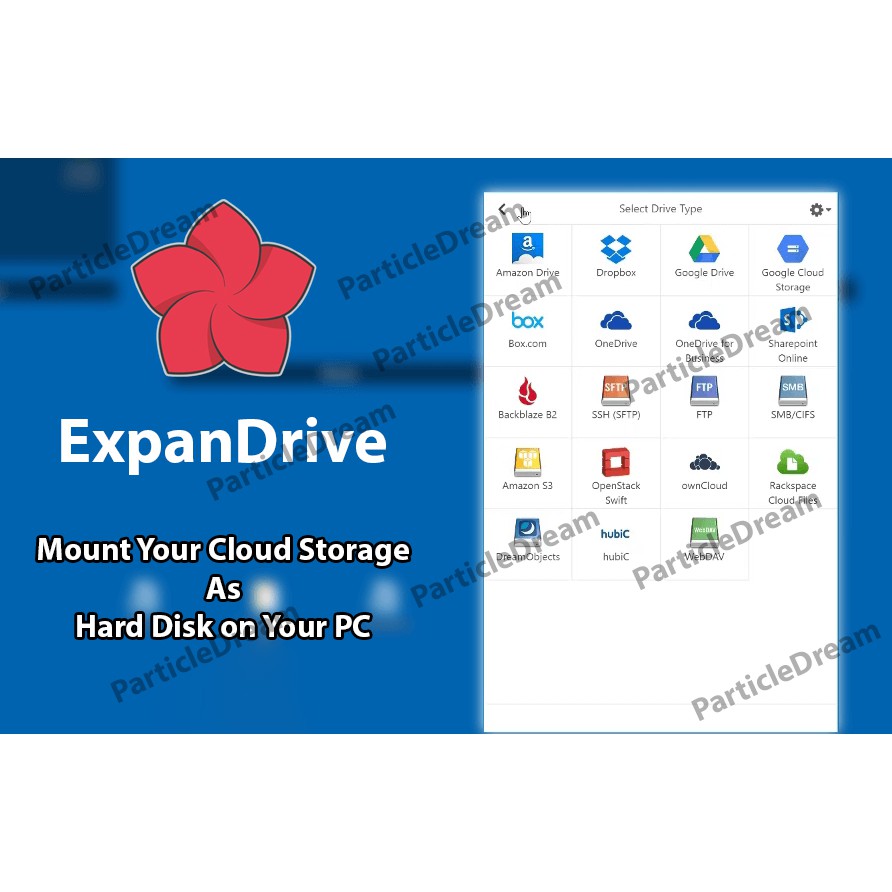 🔥🔥ExpanDrive - (Mount Google Drive, Dropbox, Amazon S3, SFTP (SSH), Box, OneDrive and Sharepoint ...