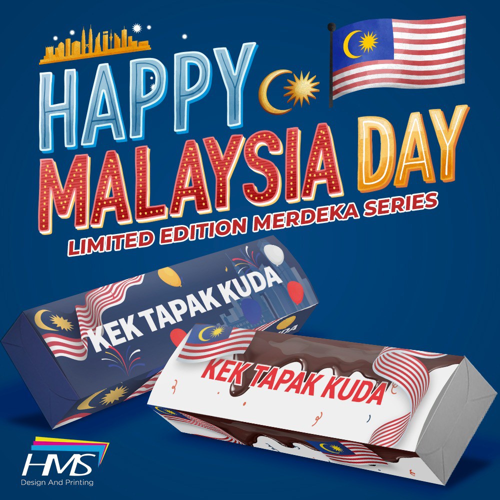 KOTAK Kek Tapak Kuda Merdeka Series Limited ,Kek Roll,Kek Lapis ...