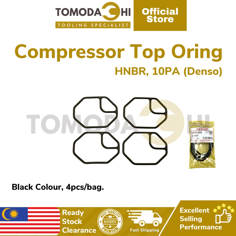 TOMODACHI Car Aircond DENSO Compressor Aircon Top Oring HNBR 10PA 15C ...