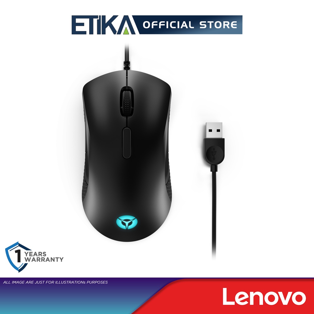 Lenovo Legion M300 RGB Gaming Mouse | Upto 8,000 DPI | GY50X79384 ...
