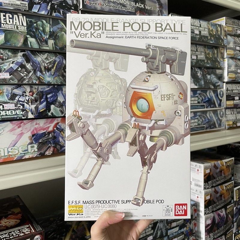BANDAI MG 1/100 MOBILE POD BALL Ver.Ka | Shopee Malaysia