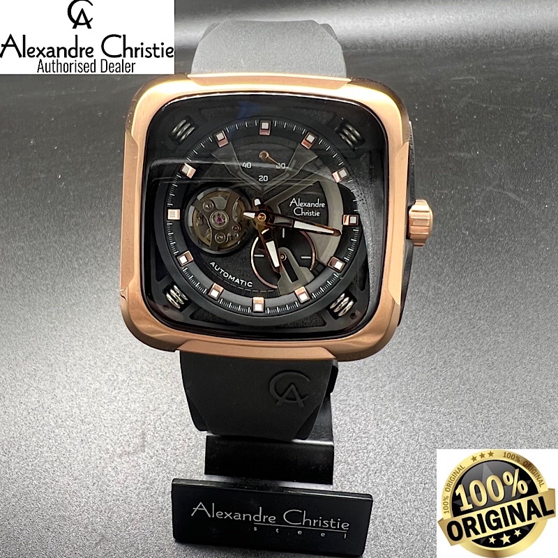 (Original) Alexandre Christie Automatic Men Watch AC6577MARBRBA ...