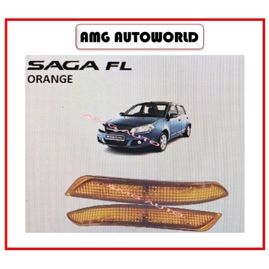 PROTON PREVE SAGA FL FLX PERSONA 2016 REAR BUMPER LED LAMP LIGHT ORANGE ...