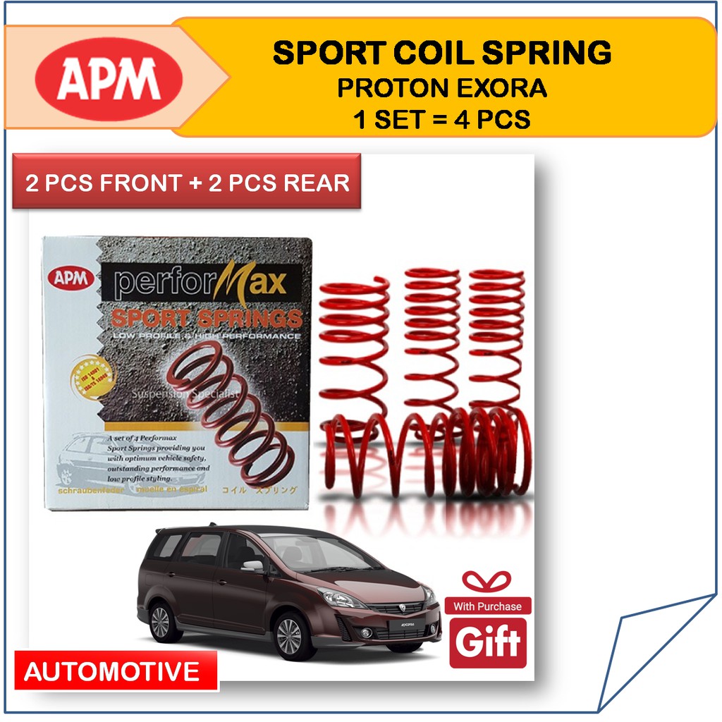 APM Proton Exora Sport Coil Spring (Clearance Stock) | Shopee Malaysia