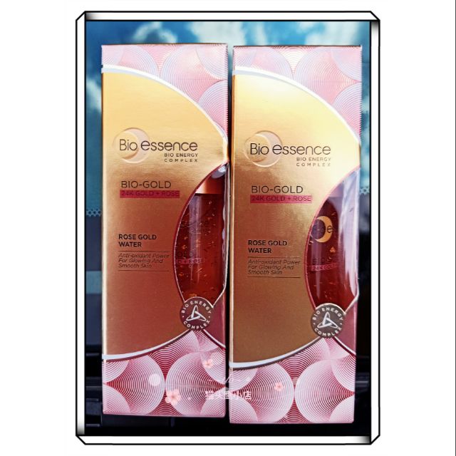 (1 bottle 30ml)BIO ESSENCE Bio-Gold 24K Rose Gold Water bio-essence ...