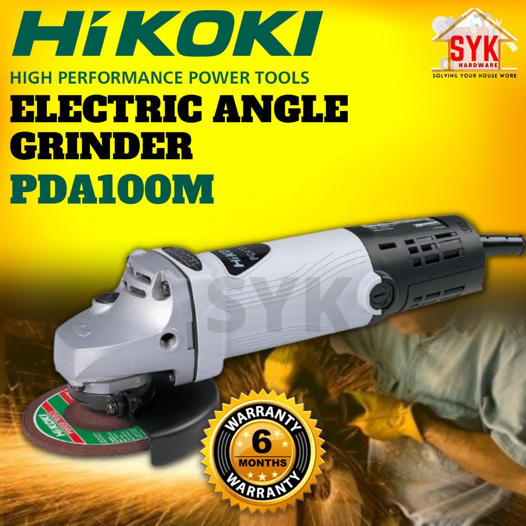 SYK HIKOKI HITACHI PDA100M Electric Angle Grinder Cutting Grinding ...