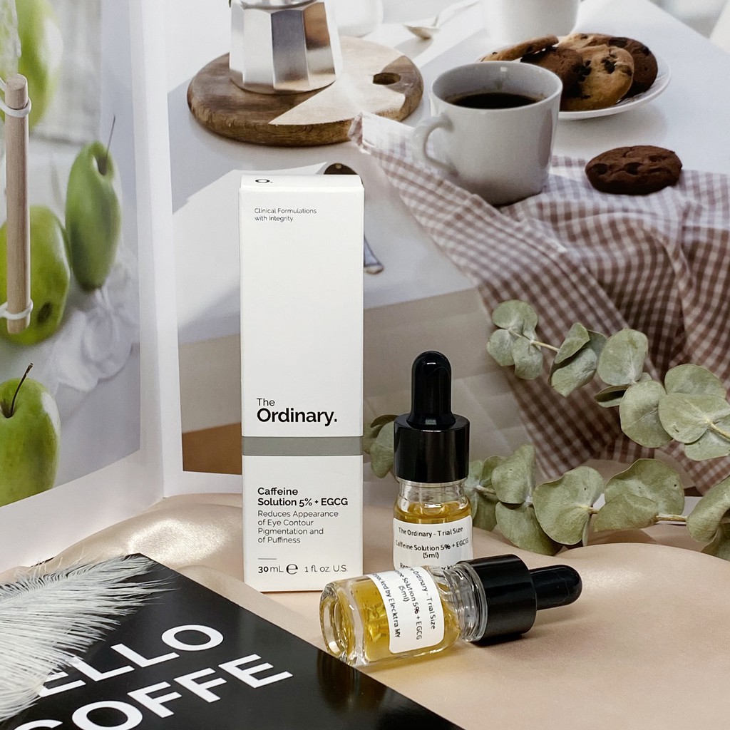 The Ordinary Trial Size Caffeine Solution 5% + EGCG (5ml) | Shopee Malaysia