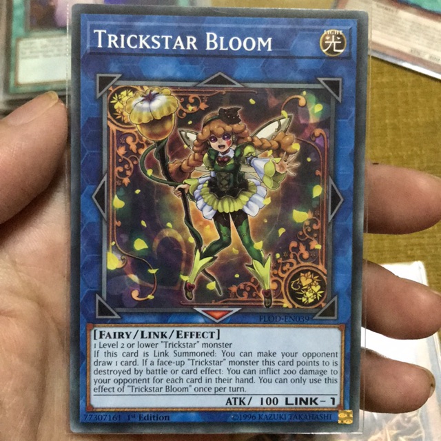 Yugioh Card! Trickstar Bloom (N) | Shopee Malaysia