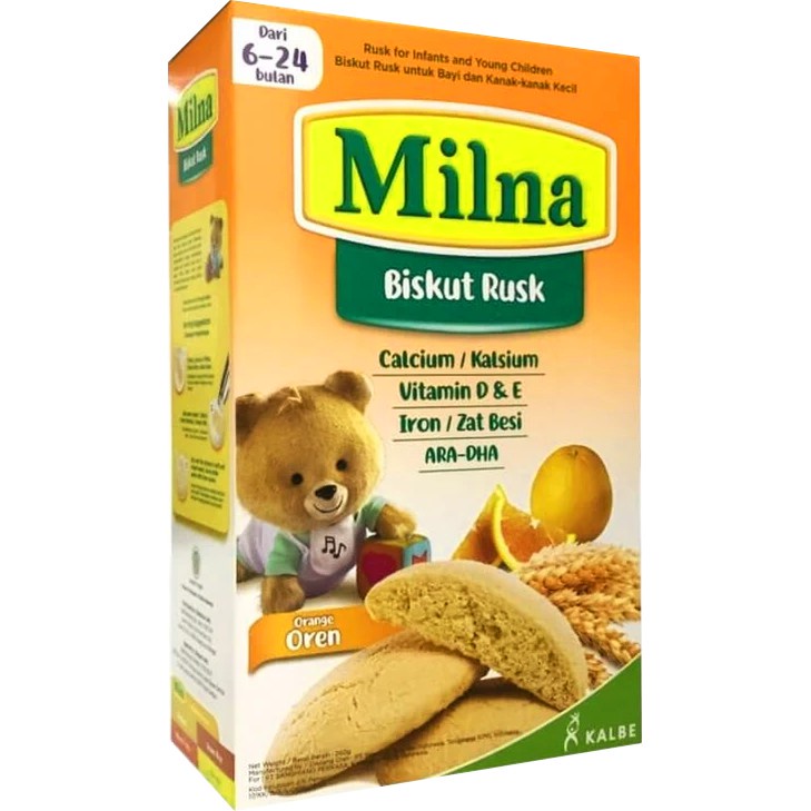 Milna Baby Rusk,Cereal Biscuit (Ori,Orange,Banana,Mix fruits,Chicken ...