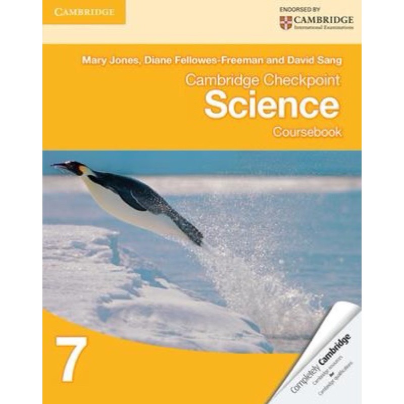 IGCSE Year 7 Cambridge Checkpoint Science coursebook | Shopee Malaysia