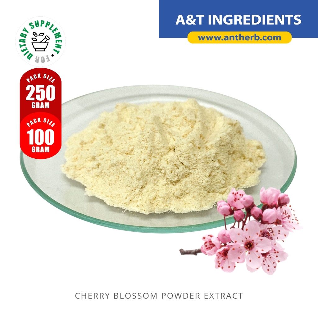 [100g/250g] Cherry Blossom / Sakura Powder Extract - HALAL Certified ...