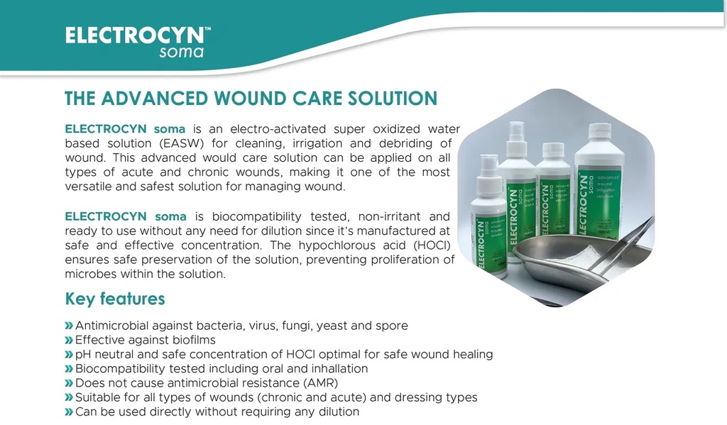 Electrocyn Wound Care Solution (500ml) | Shopee Malaysia