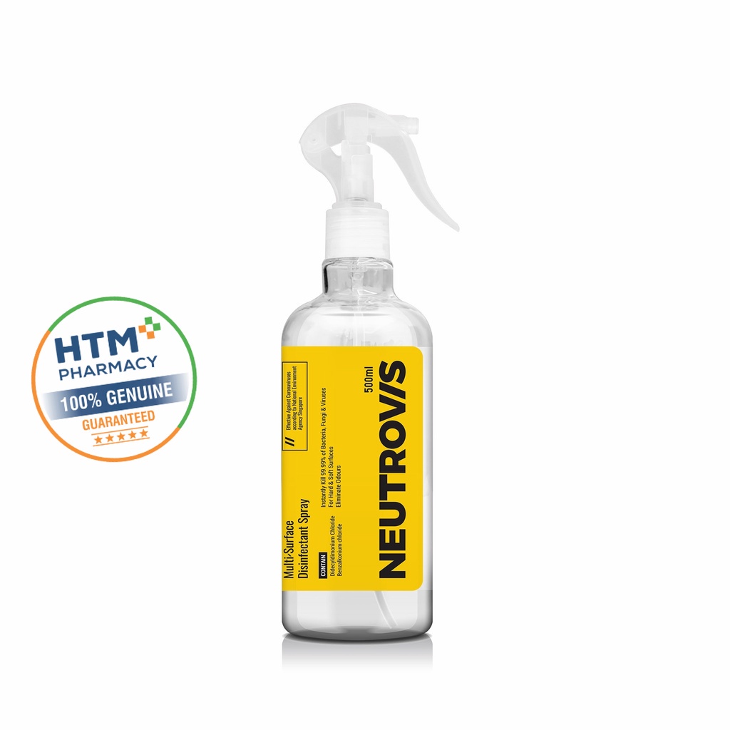 Neutrovis Multi-Surface Disinfectant Spray 500ml HMS Town Pharmacy ...