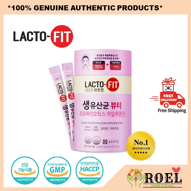 🇰🇷Lacto Fit Probiotics Beauty 2g*60p | Shopee Malaysia