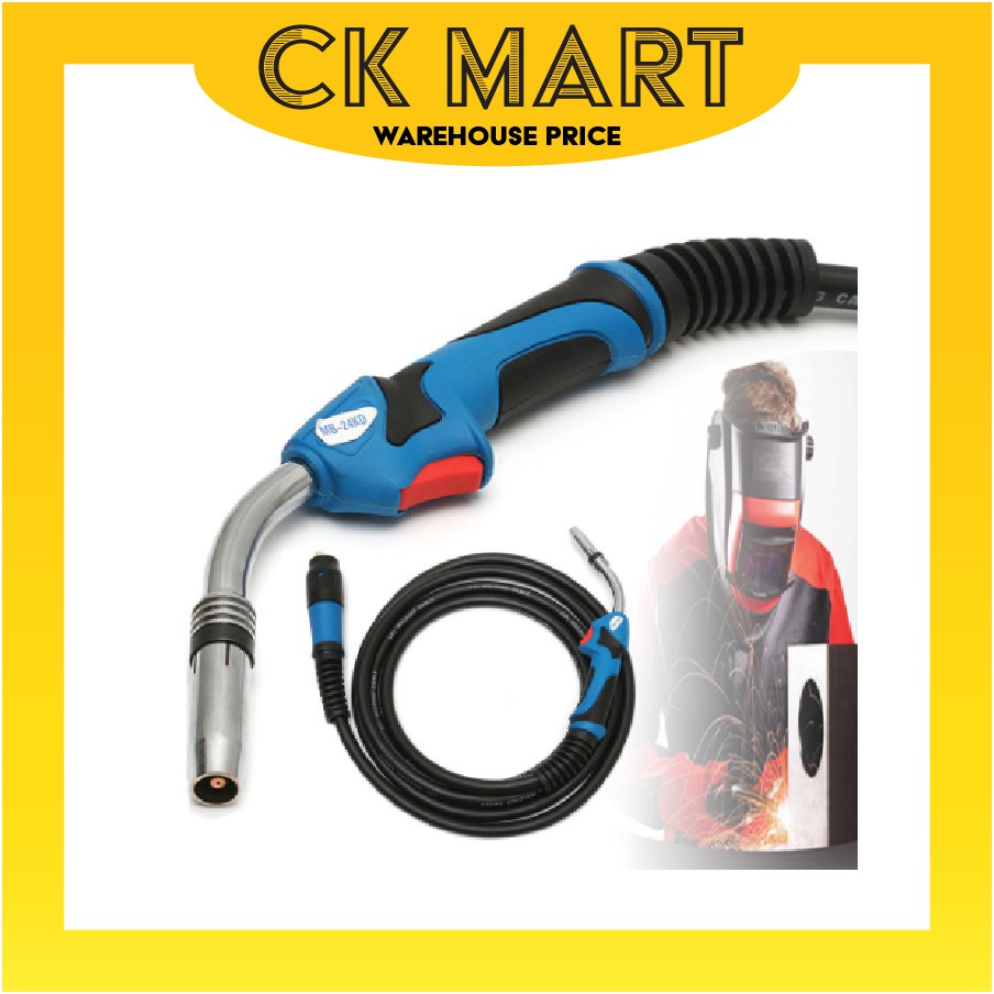 5M MB15 Lead Length Mig Tool Welding Gun Mig Welder Torch Stinger Parts ...