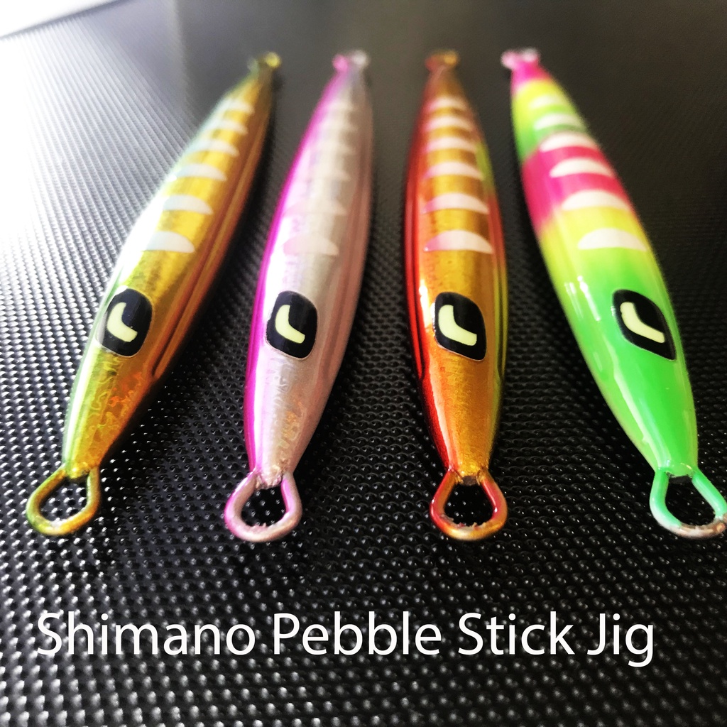 SHIMANO OCEA PEBBLE STICK JIG FISHING LURE JV-P10T | Shopee Malaysia