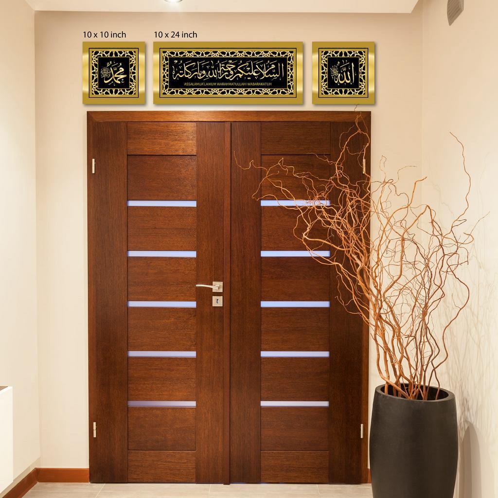 FRAME SET DECO PINTU KERAWANG (3 PANEL) | Shopee Malaysia