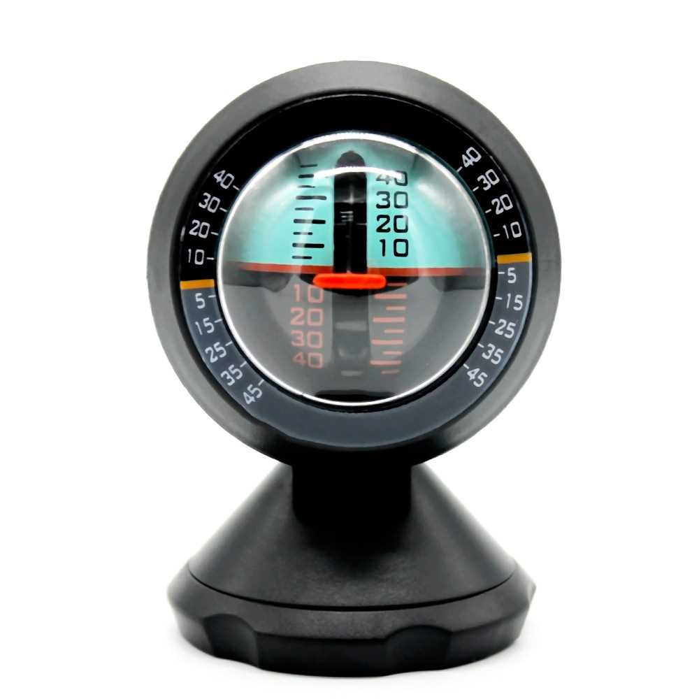 Car Vehicle Inclinometer Angle Slope Tilt Indicator Level Meter ...