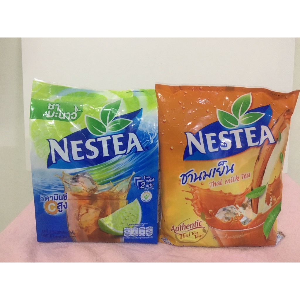 THAILAND 3 in 1 Nestea Thai Milk Tea Instant Mixed Powder/Lemon Tea ...