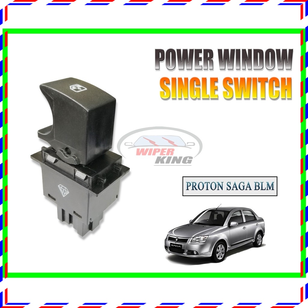 Proton Saga BLM Power Window Single Switch (1 PC) | Shopee Malaysia
