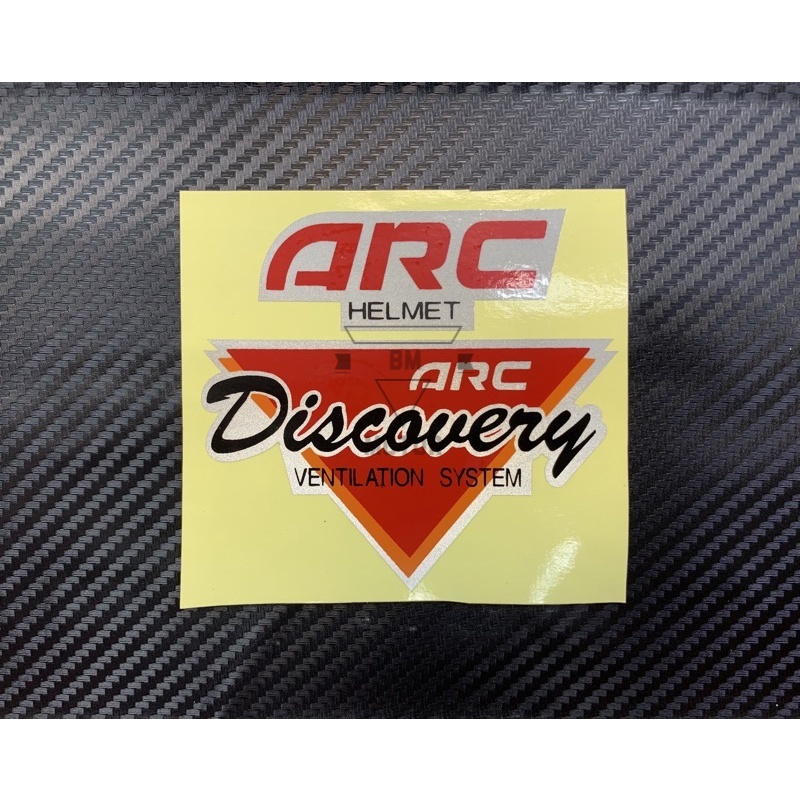 arc discovery helmet sticker | Shopee Malaysia