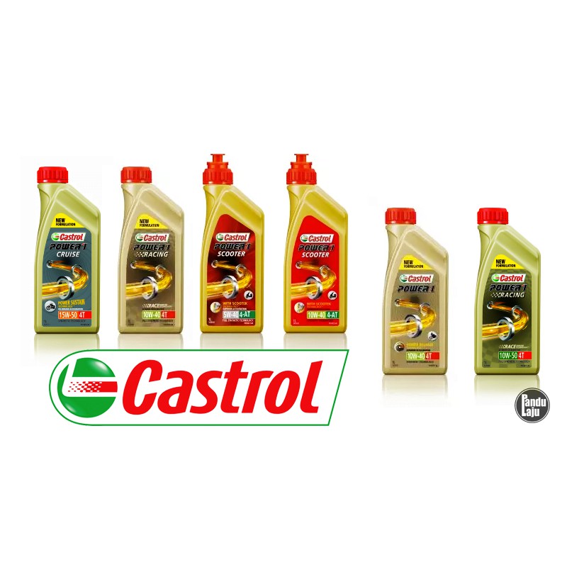 CASTROL 4T 2T POWER 1, POWER 1 RACING, POWER 1 CRUISE, ACTIV, GO ...