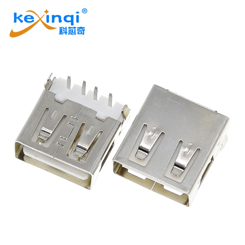 10Pcs USB Type A Standard Port Female Solder Jacks Connector PCB Socket ...