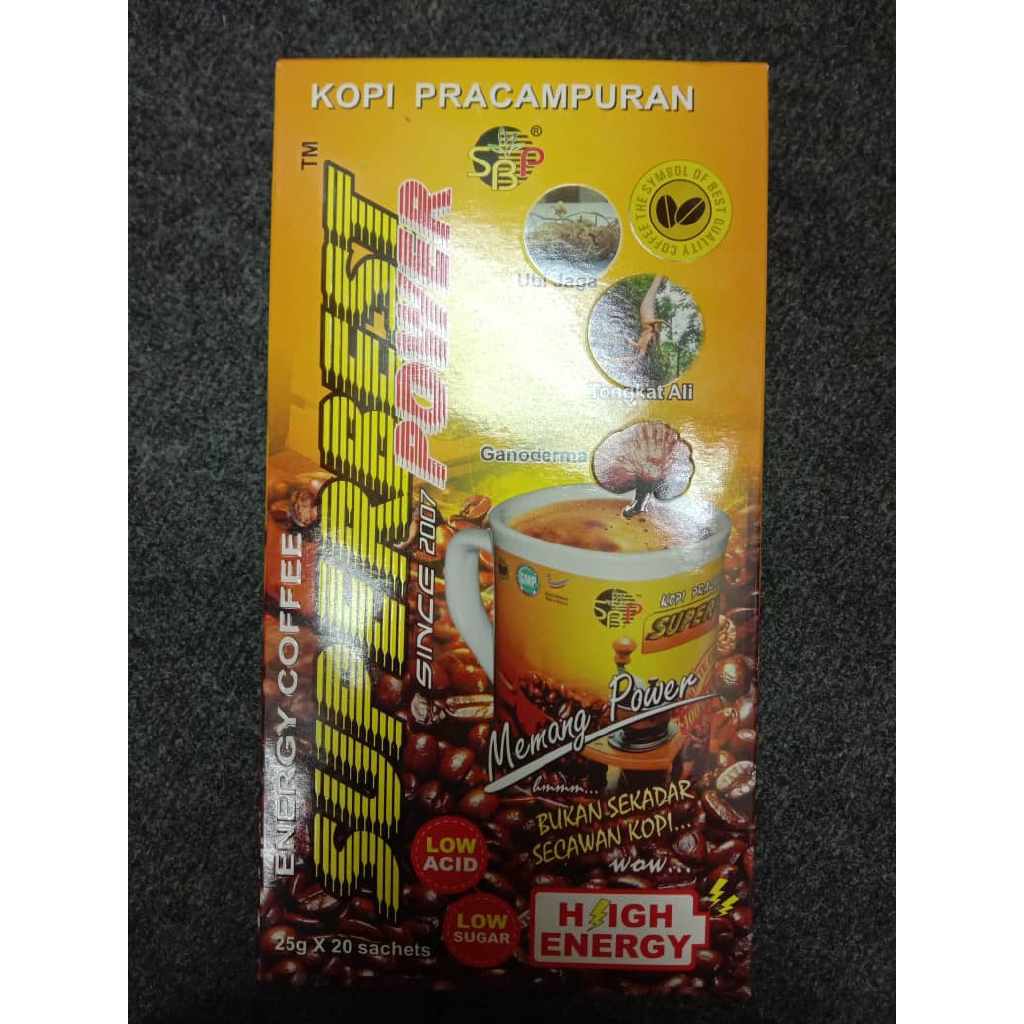 SUPERBEST POWER COFFEE KOPI PRACAMPURAN 25G X 20 SACHET | Shopee Malaysia