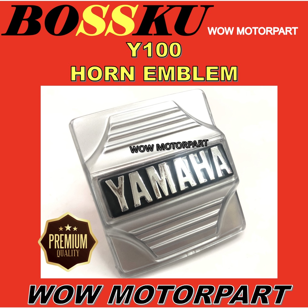 Y100 HORN EMBLEM Y100 HORN COVER LOGO Y100 LAMBANG LOGO HORN YAHAMA ...