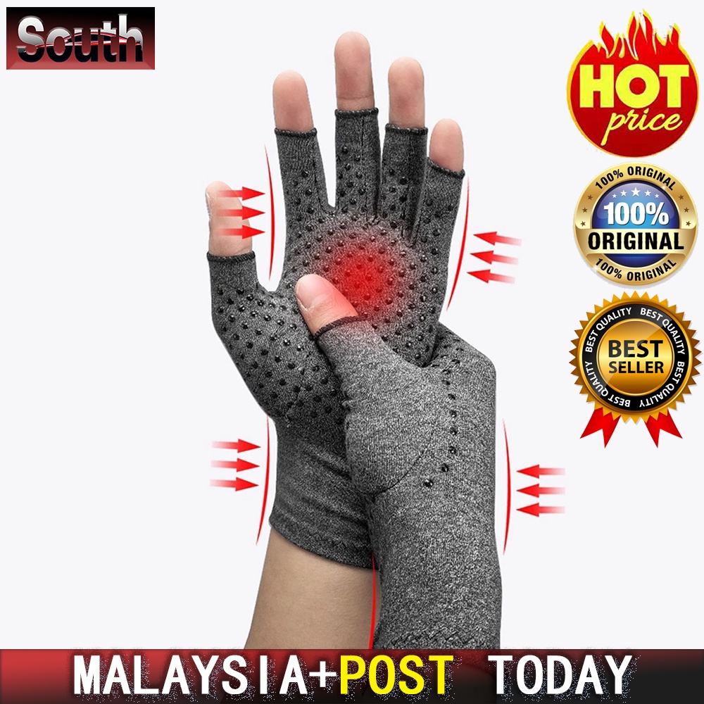 A Pair Arthritis Compression Glove Rheumatoid Osteoarthritis Open ...