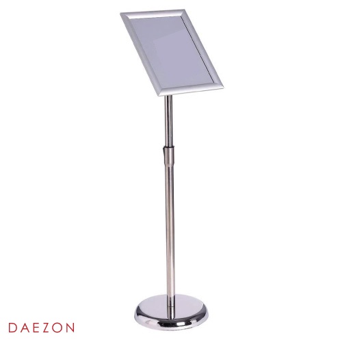 Aluminium A4 Free Standing Snap Frame Poster Holder, Adjustable & 360 ...