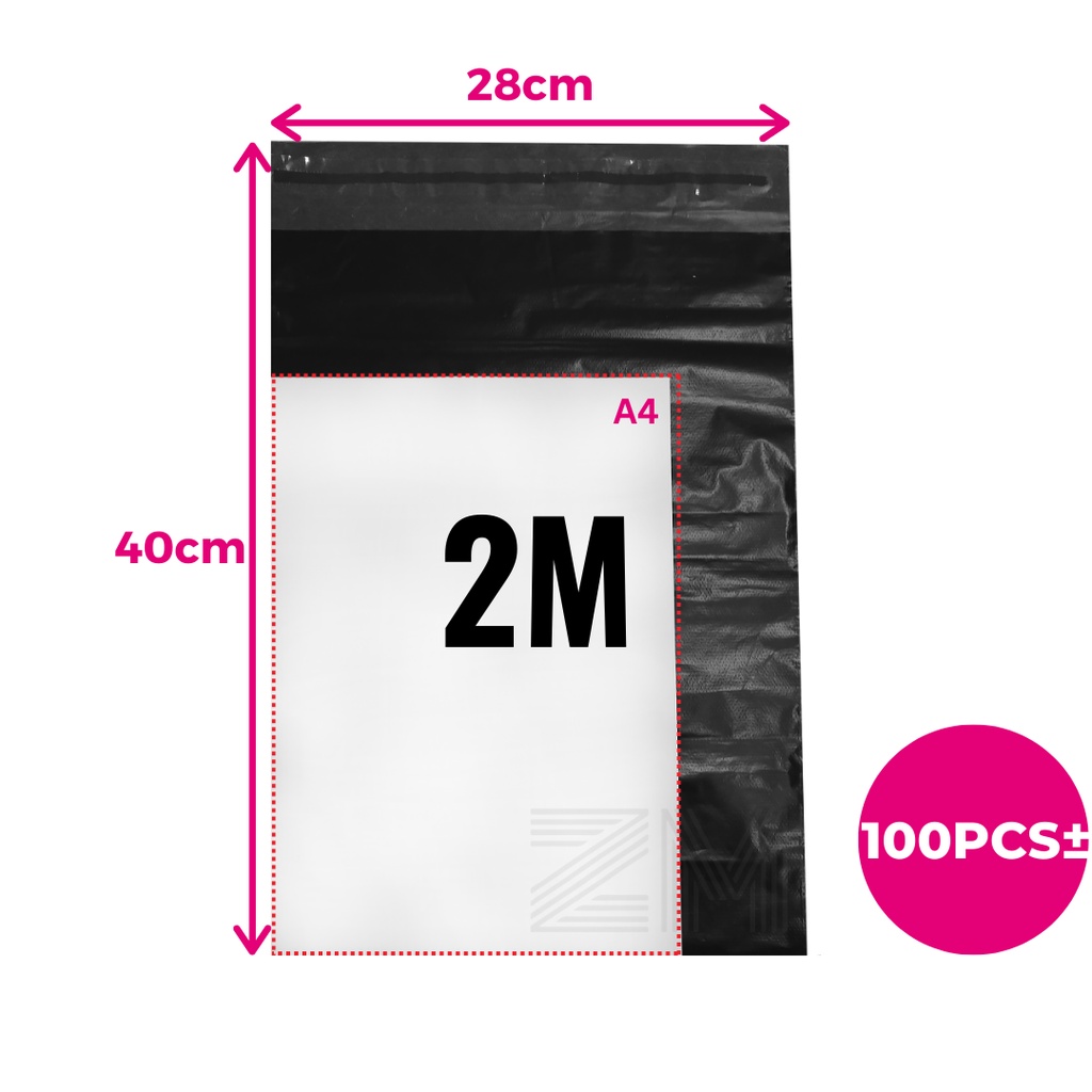 No Pocket Flyer Kurier Courier Bag Plastic Packaging Pos Bag Plastik ...