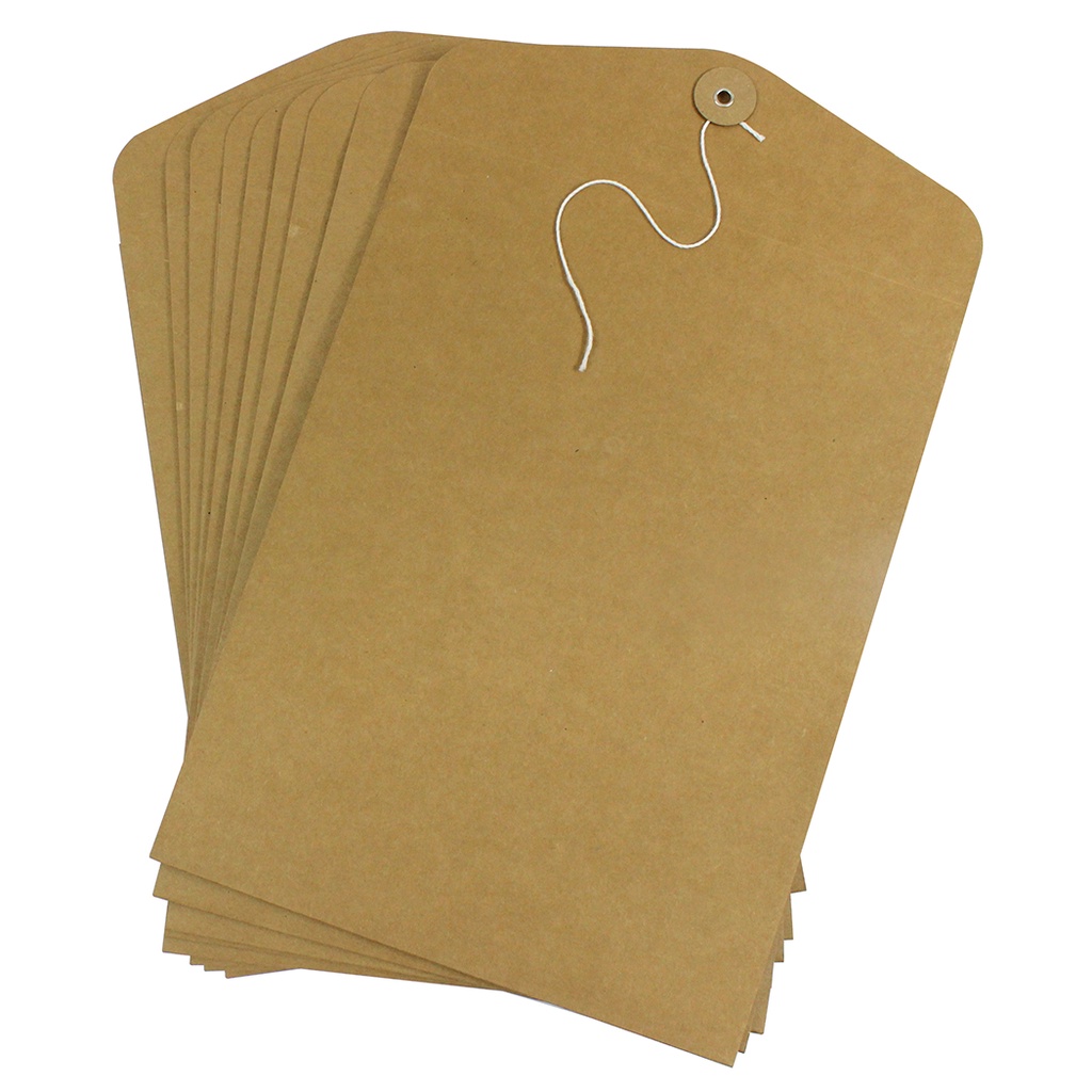 10 Pcs A4 Size Envelopes with String - Kraft Paper File Folders for ...
