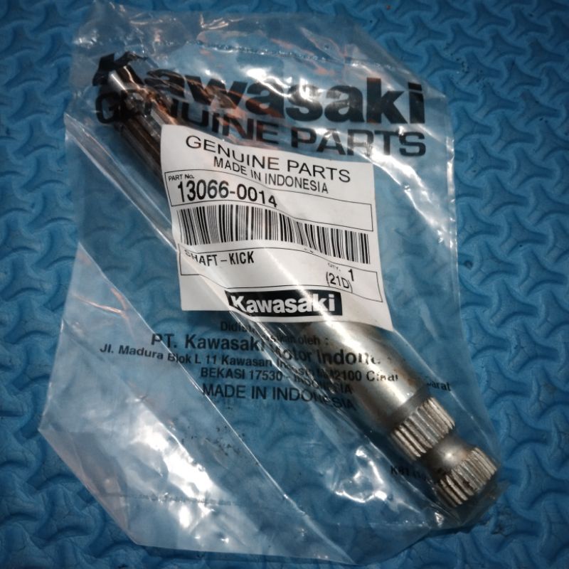 Original kawasaki klx 150 kick starter axle 13066-0014 | Shopee Malaysia
